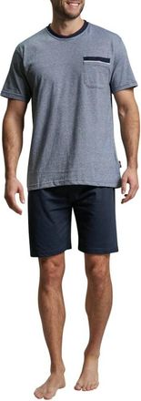 G&ouml;tzburg Kurzes Pyjama-Set - - Nightwear & Lounge - Herren - Blau - 3XL