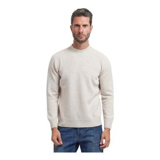 Gran Sasso Pull Girocollo Vanis&eacute; - Homme - Pulls - Beige - Taille: XL