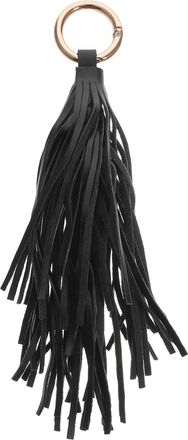 Pretyzoom Quasten Schl&uuml;sselanh&auml;nger PU Leder Schwarz Quast Anh&auml;nger Schl&uuml;sselbund Rucks&auml;cke Handtasche Autoschl&uuml;ssel Dekoration Geburtstag