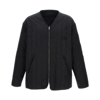 Maison Margiela Homme, Vestes, Noir, Taille: L Veste matelass&eacute;e rembourr&eacute;e r&eacute;versible