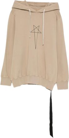 Rick Owens hoodie à imprimé graphique - Marron