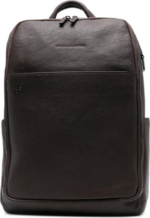 Piquadro Laptop-Rucksack - Braun