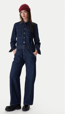 G-Star Jumpsuit D26877-E090 Dunkelblau Relaxed Fit