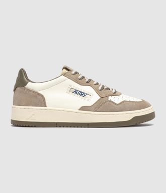Autry Baskets Homme Medalist Low Lea Suebic White Licorice