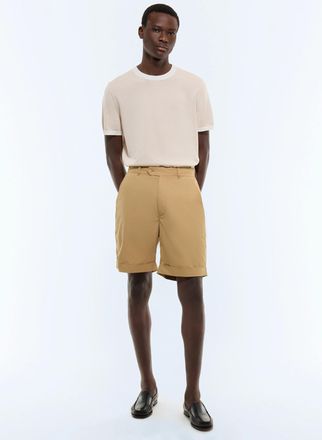 Fursac Bermuda droit en twill de coton - Taille 38 - Homme