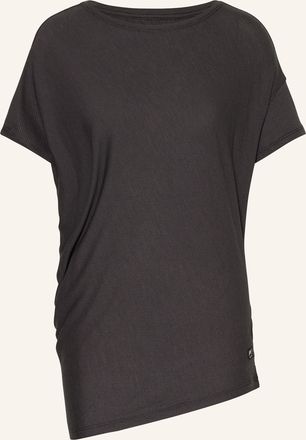 super.natural Funktionsshirt Loose Air Mit Merinowolle schwarz