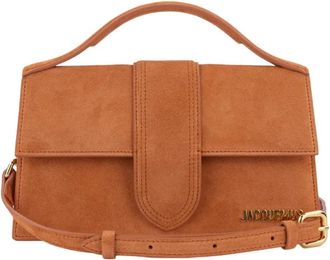 Jacquemus Femme, Sacs, Brun, Taille: ONE Size Le Grand Bambino Suede Bag