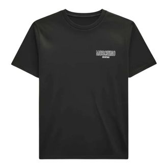 Moschino Kurzarm-T-Shirt - - Tops - Herren - Schwarzk - M