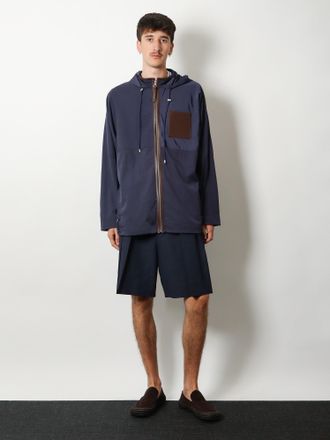 Loewe Mens Nylon Jacket Paulas Ibiza White Polyamide
