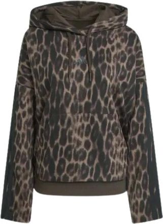 adidas Femme, Sport, Multicolore, Taille: 38 FR Seasonal Essentials Leopard Print Sweat &agrave; capuche