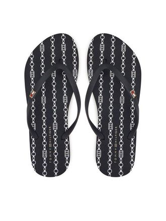 Tommy Hilfiger Zehentrenner FW0FW08518 Dunkelblau