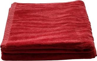 Missoni Home Set of 2 Red Cotton Towels