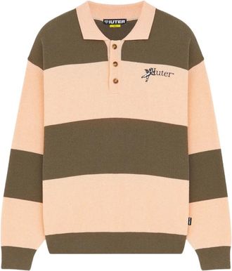 Iuter Iuter, Homme, Pulls, Rose, Taille: XL Souls Knit Polo