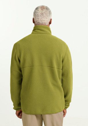 Jack Wolfskin Fleecejacke LITE CURL FZ M Sherpa-Fleecejacke, 2-Wege-Rei&szlig;verschluss, Mesh-Futter