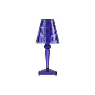 Kartell Lampe extérieur sans fil rechargeable Battery - Bleu - PMMA - Designer Ferruccio Laviani