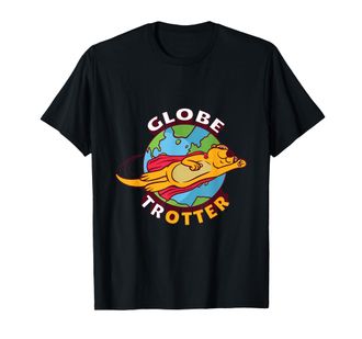 Globe-Trotter S&uuml;&szlig;es Otter Hero Design - Globetrotter T-Shirt