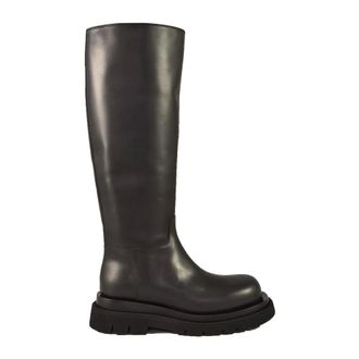 Bottega Veneta Femme, Chaussures, Noir, Taille: 38 1/2 EU Bottes Noires &Eacute;l&eacute;gantes pour Femmes