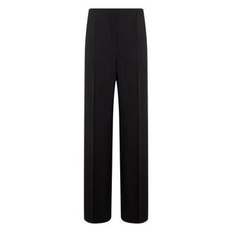 Alberta Ferretti High Waist Straight Hosen - - Trousers - Damen - Schwarzk - L