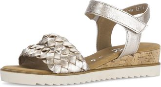 Gabor Damen Sandaletten, Frauen Sandalen,Moderate Mehrweite (G),Puder (89),38.5 EU / 5.5 UK