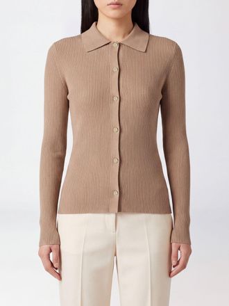 Max Mara S Max Mara Slim-Fit-Polopullover aus reiner Schurwolle
