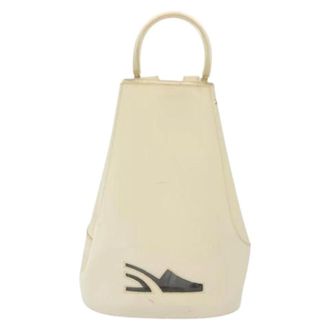 Ferragamo Pre-owned Beschichtetes Canvas ruckscke - - Pre-owned - Damen - Wei&szlig; - ONE SIZE