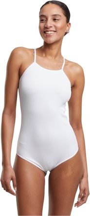 Urban Classics Damen Body Ladies Rip Body, &auml;rmelloser Unterteil mit Spaghettitr&auml;gern, Rundhals, Rippenstruktur, Cross-Back, Gr&ouml;&szlig;en XS - XL