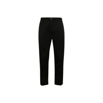 Versace Homme, Pantalons, Noir, Taille: L Pantalon slim