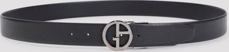 Giorgio Armani Ceinture &agrave; plaques Giorgio Armani
