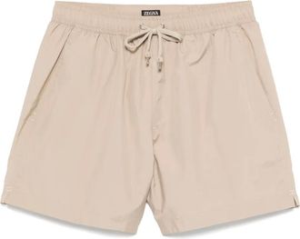 Ermenegildo Zegna Badeshorts mit Kordelzug - Nude