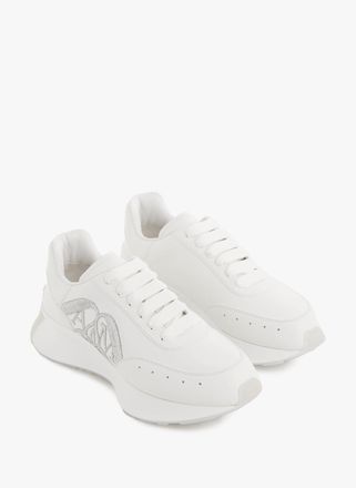 Alexander McQueen Baskets avec broderie logo