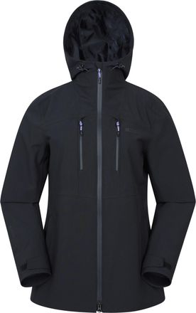 Mountain Warehouse Breeze Jacke, wasserfest für Damen (Schwarz)