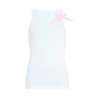 Patou Femme, Tops, Blanc, Taille: 40 FR Top sans manches