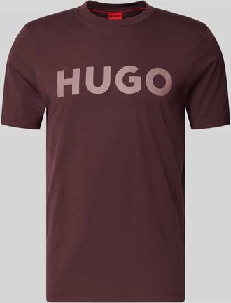 HUGO BOSS Regular Fit T-Shirt aus reiner Baumwolle Modell DULIVIO