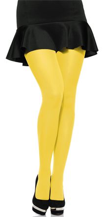 Merry Style Damen Mikrofaser blickdichte Strumpfhose plus size MS 162 60 DEN(Canarinio, XXXL (58-64))