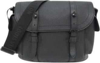 Louis Vuitton Sac bandouli&egrave;re vintage doccasion - Femme - Pre-owned - Noir - Taille: ONE Size