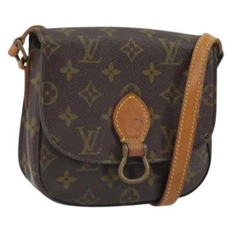 Louis Vuitton Sac bandouli&egrave;re Pre-owned en toile - Femme - Pre-owned - Brun - Taille: ONE Size