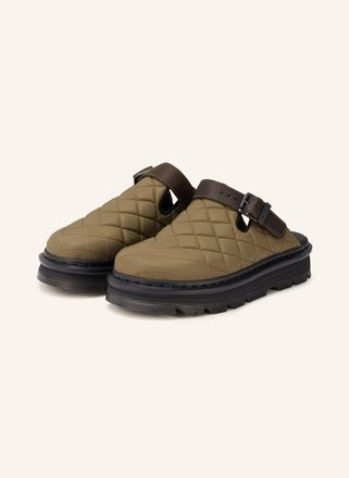 Dr. Martens Mules Zebzag gruen