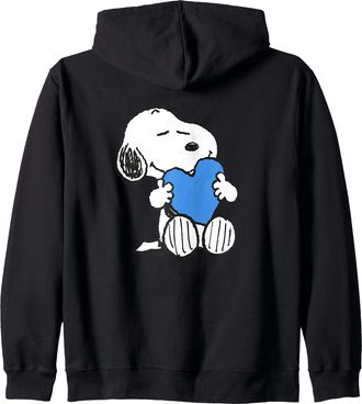 Peanuts Snoopy I Love You, blau Kapuzenjacke