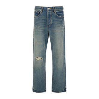 Purple Vintage Blaue Ripped Detail Jeans - - Jeans - Herren - Blau - W33