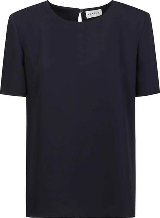 P.A.R.O.S.H. P.a.r.o.s.h., Femme, Blouses et Chemises, Bleu, Taille: 40 FR Panty Top