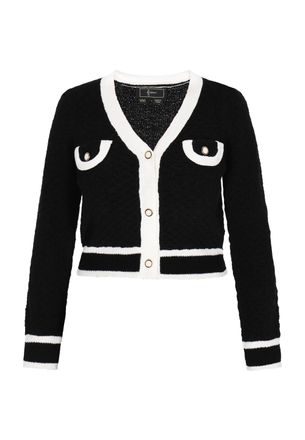 Faina Strickjacke Frauen Schwarz