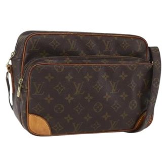 Louis Vuitton Sac bandouli&egrave;re en toile Pre-owned - Femme - Pre-owned - Brun - Taille: ONE Size