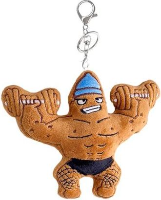 Generic Pendentif muscl&eacute; color&eacute;, r&eacute;sistant &agrave; la d&eacute;coloration et &agrave; lusure, mat&eacute;riau en coton, breloque muscl&eacute;, pendentif musculaire color&eacute;, l&eacute;ger et portable, 