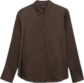 s.Oliver Black Label Langarmbluse aus Viskose