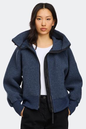 Canada Goose Chilliwack Fleece-Bomberjacke mit Black Disc