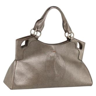 Cartier Sac &agrave; main vintage doccasion - Femme - Pre-owned - Brun - Taille: ONE Size
