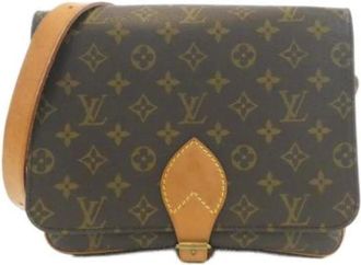Louis Vuitton Sac bandouli&egrave;re vintage doccasion - Femme - Pre-owned - Brun - Taille: ONE Size