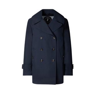 Save The Duck Femme, Manteaux, Bleu, Taille: 38 FR Manteaux Crois&eacute;s