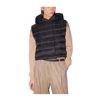 Liviana Conti Doudoune sans manches Rieko - Femme - Vestes - Noir - Taille: 40 FR