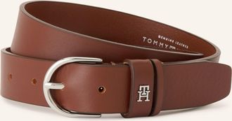 Tommy Hilfiger Lederg&uuml;rtel braun